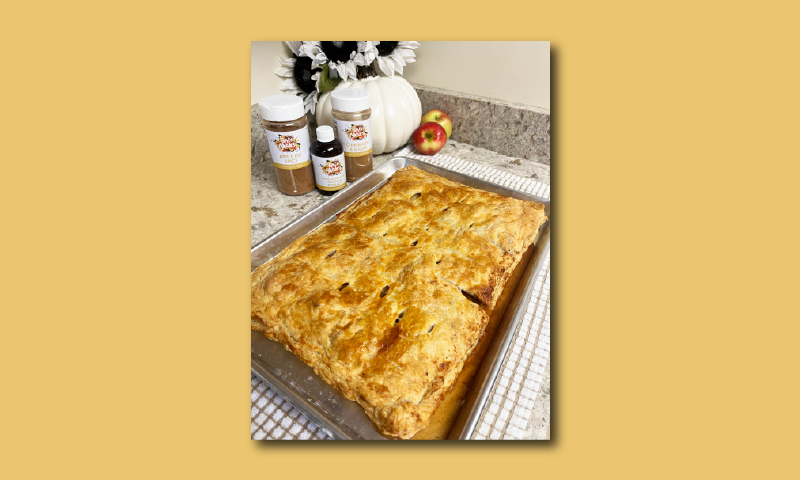 Easy As Pie: Sheet Pan Apple Pie – Spice Madness