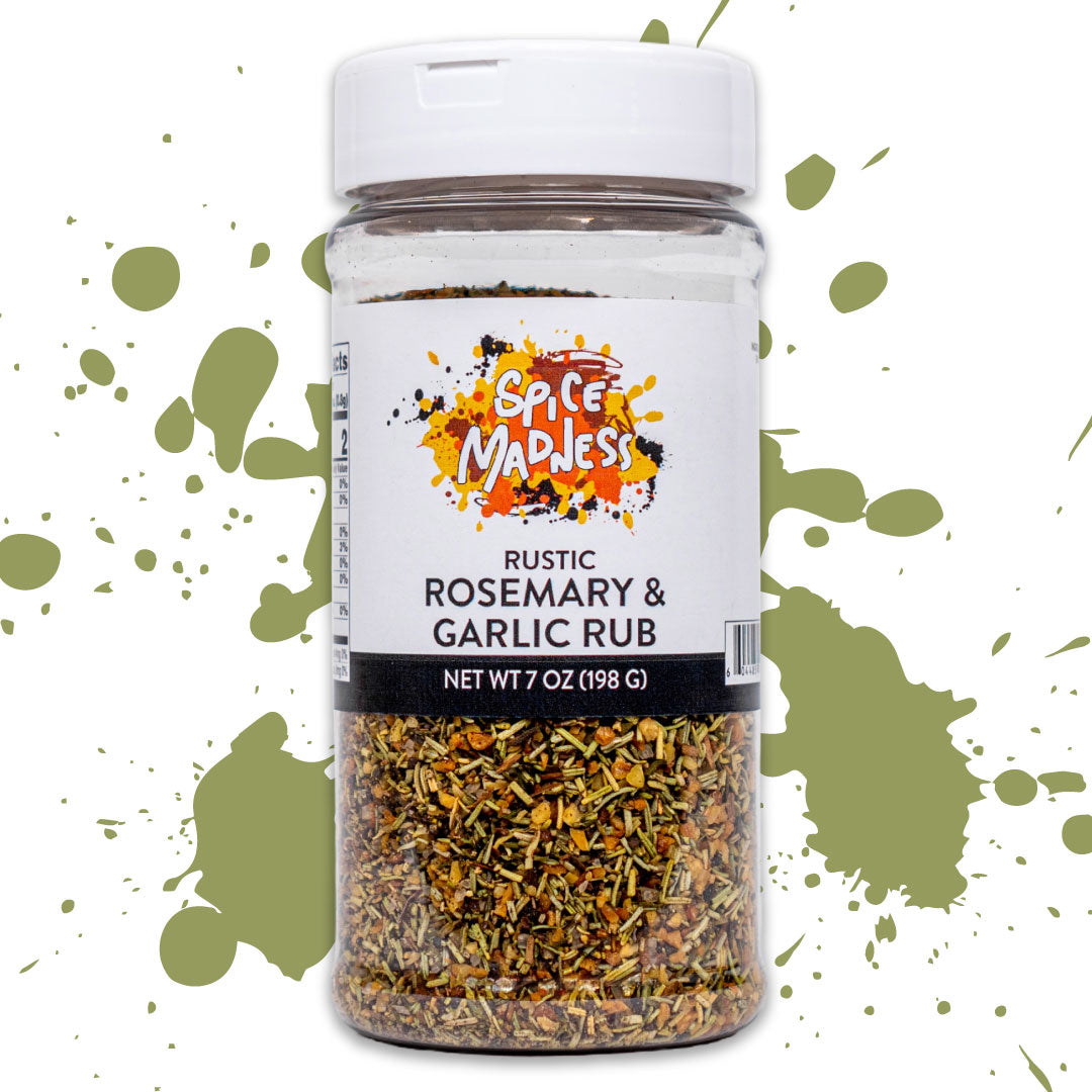 Rustic Rosemary & Garlic Rub – Spice Madness
