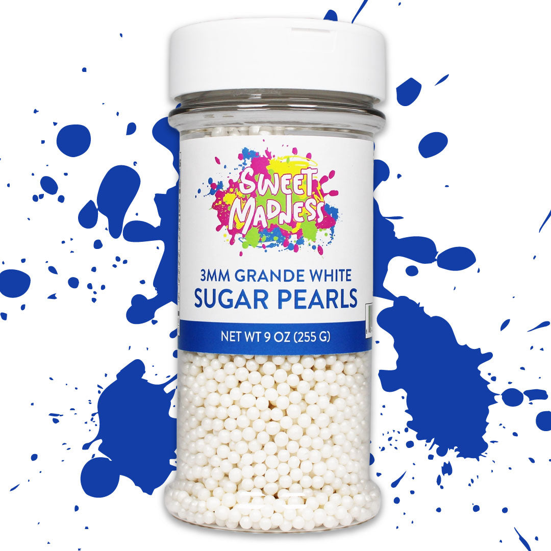 White Sugar Pearls – Spice Madness