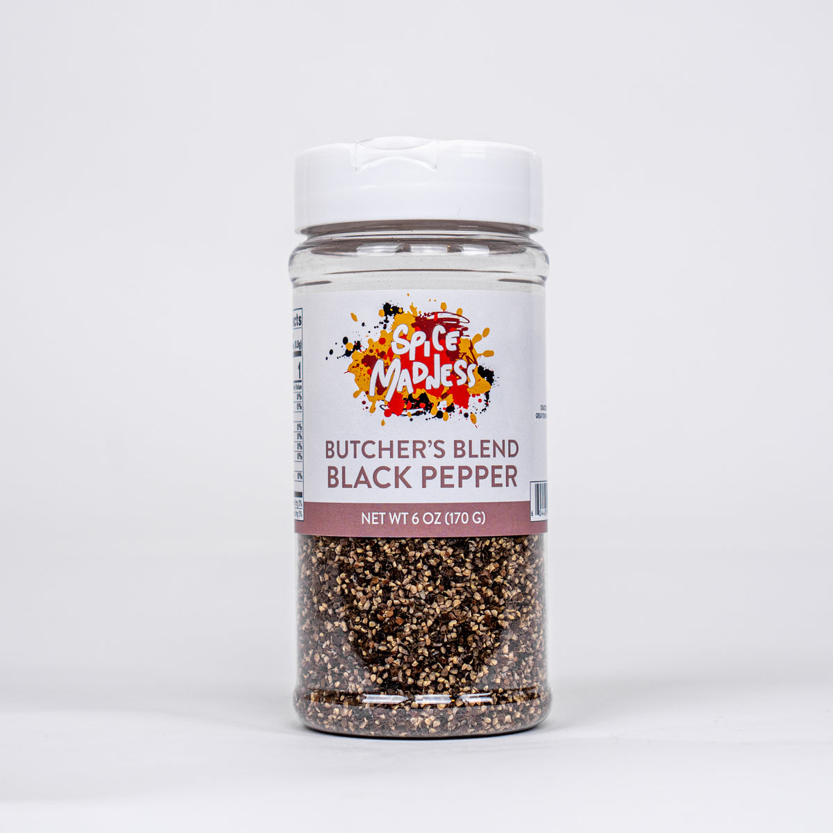 Black Pepper, Butcher's Blend – Spice Madness